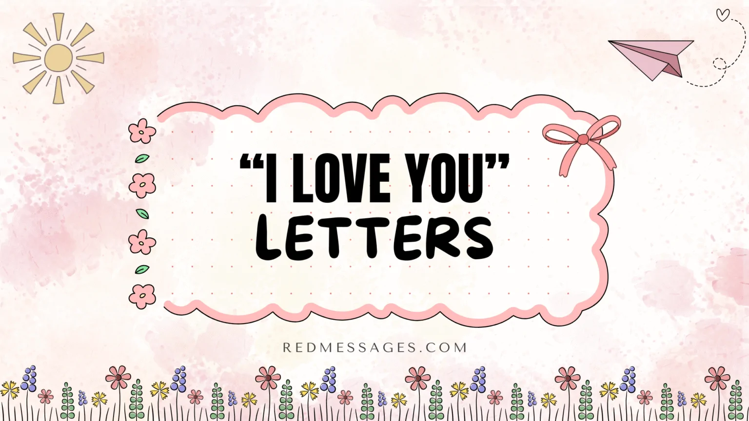 I Love You Letters 💌 - Red Messages
