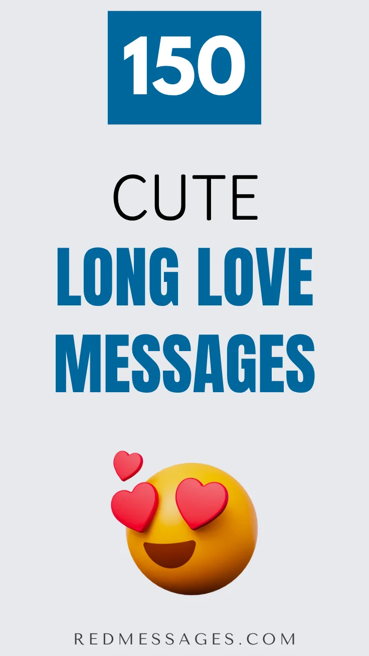 150 Long Love Messages That Touch the Heart 💖 - Red Messages