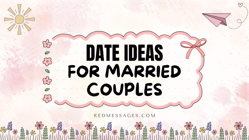29 Best Date Ideas For Married Couples To Keep Things Fresh - Red Messages