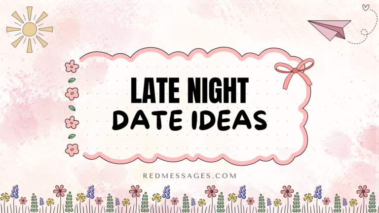25 Best Late Night Date Ideas To Keep The Spark Alive - Red Messages