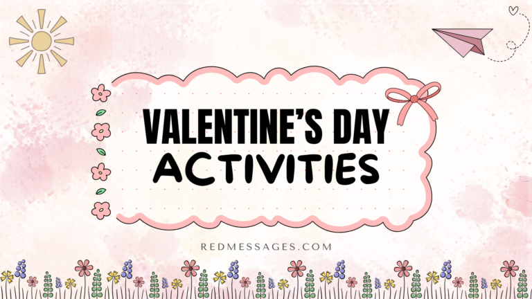 25 Fun And Romantic Valentine's Day Activities For Couples - Red Messages