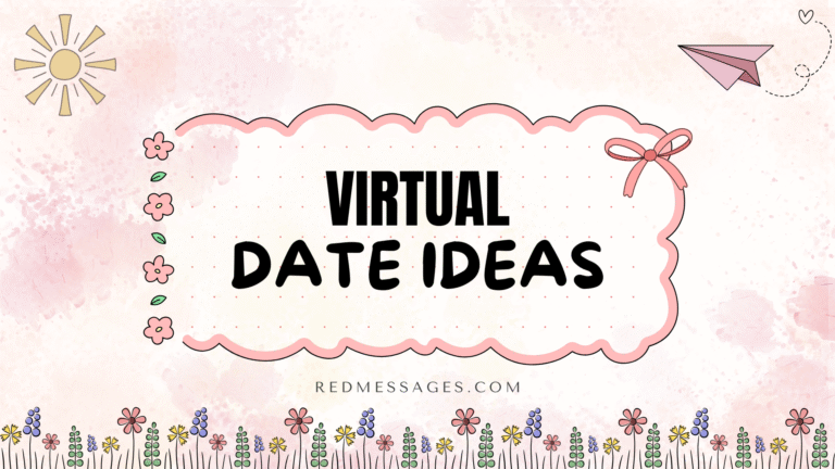 13 Virtual Date Ideas For Long Distance Couples - Red Messages