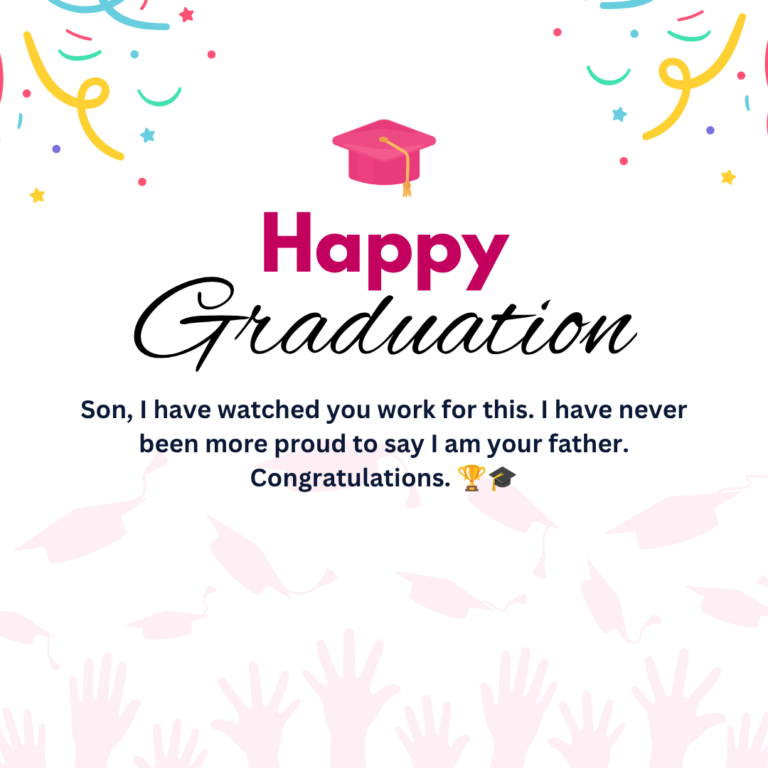 150+ Proud Graduation Quotes for Son to Celebrate His Success